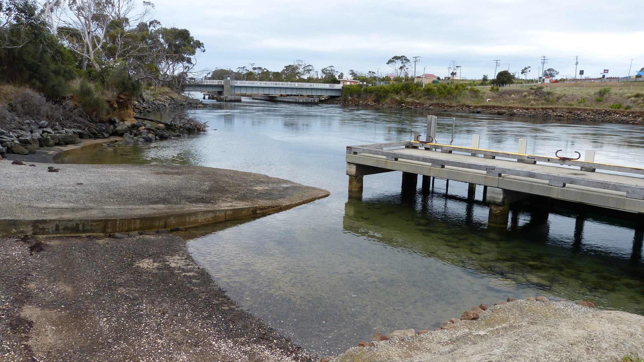 Dunalley Boat Ramp - Denison Canal - Marine and Safety Tasmania