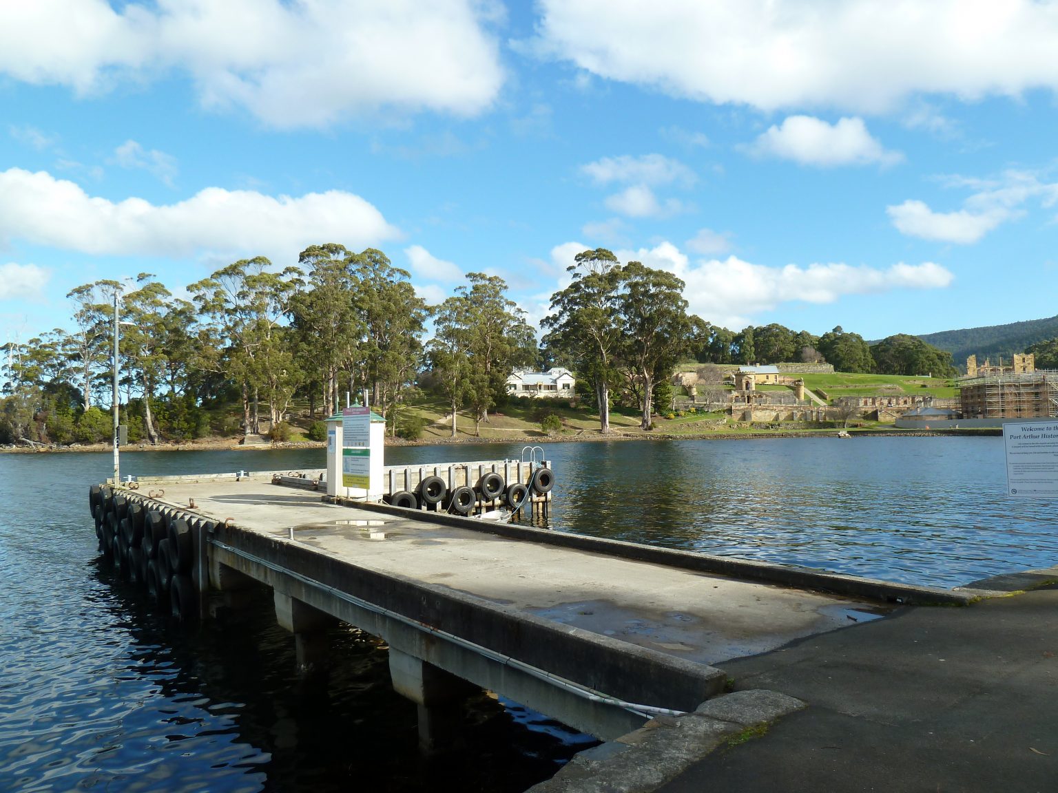 Port Arthur Jetty - Marine and Safety Tasmania